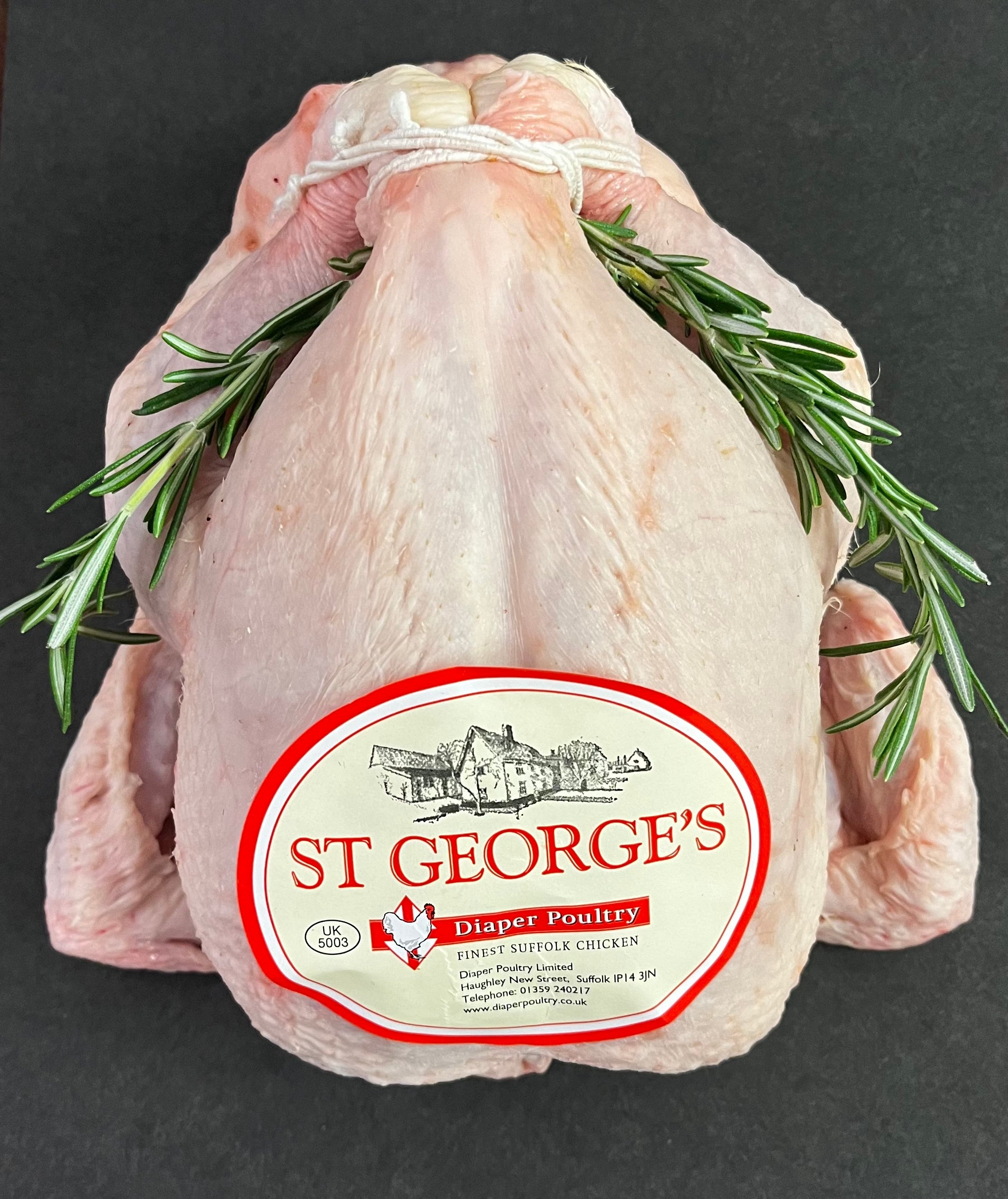 St George chicken 1.6 - 1.8kg – The hethersett butchers Ltd